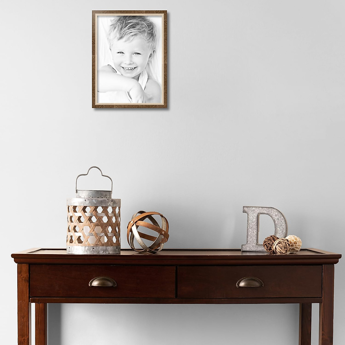 ArtToFrames 12x16 Inch Multi Picture Frame, This 0.94 Inch Custom Wood Poster Frame is Other - Comes with Foam Backing 3/16 inch and Regular Glass (FBPLE398402-12x16)