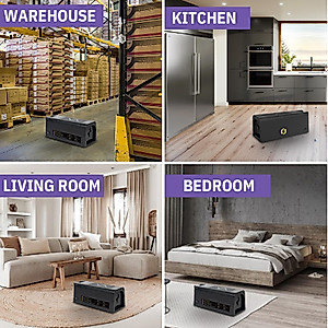 Electric Mouse Trap Effective Humane Indoor Rat Killer Mice Zapper Upgraded Instantly Kill Rodent with Powerful Voltage