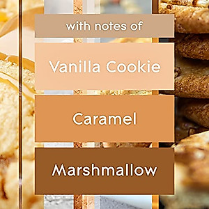 Glade Candle Jar, Air Freshener, Cookie Caramel Rush, 3.4 Oz