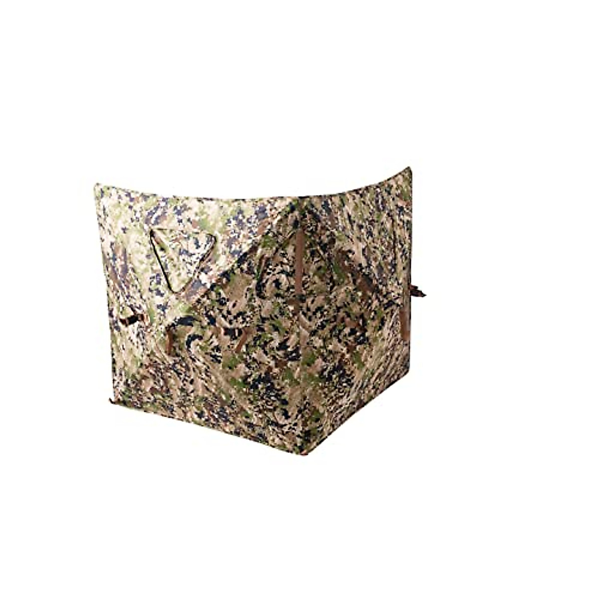 Rig'Em Right HydeOut Go Blind, Compact Two-Hub Turkey and Deer Hunting Blind, Camo Concealment and High Wind Stability, Gore Optifade Subalpine (075-S)