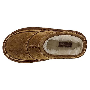 Koolaburra by UGG Kids' Braidee Slipper, Chestnut, 4