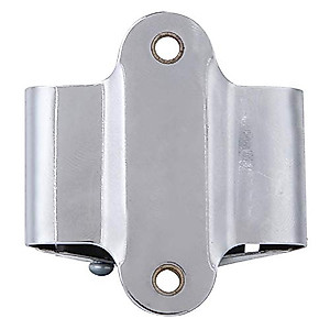 Walfront Metal + Resin Storage Clip Hardware Tool Multifunction Wall Mount Garage Holder for Mop/Broom/Hanger, Reducers And Posts