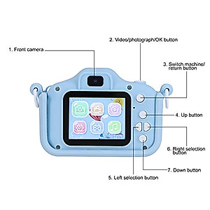 Kids Camera, Kids Double Shot Digital Camera for Kids