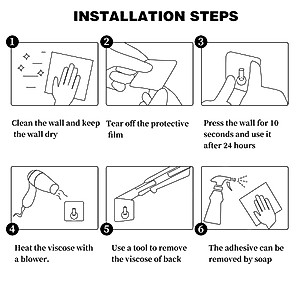 Biomoty Gold Adhesive Hooks, 4 Pack Wall Hooks Heavy Duty, Waterproof Sticky Hooks for Hanging Towel, Key, Coat, Hat, Robe, Clothes, Towel Hook for Bathroom Kitchen Wall Mounted (Gold)