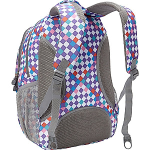 J World New York Cornelia School Backpack for Kids. Cute Womens Laptop Bookbag, Dandelion, 18 X 12.5 X 8 (H X W X D)