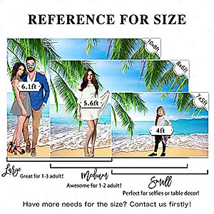 Allenjoy 8x6ft Tropical Summer Photo Booth Backdrop Beach Party Decorations for Summer Wedding Birthday Holiday Table Banner Wall Decor Tapestry