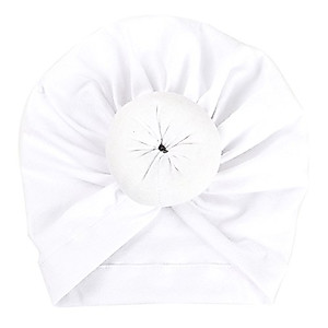 Newborn Baby Cotton Cloth Turban Toddler Rabbit Hospital Hat Ear Hat Kids Set Baby Cap (NN65)