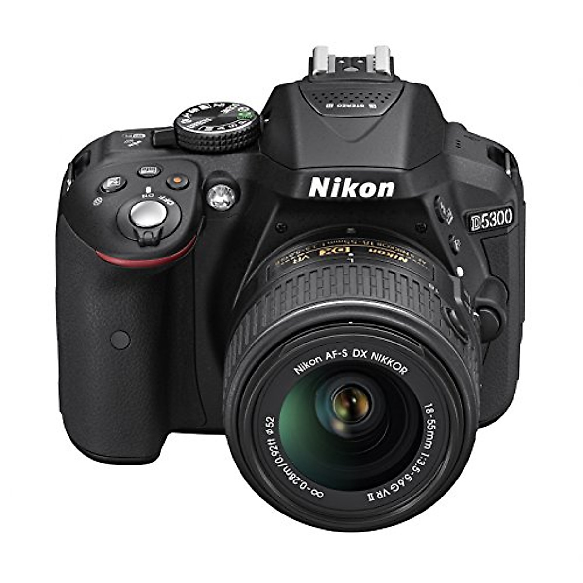 Nikon D5300 24.2 MP CMOS Digital SLR Camera Double Zoom Lens Kit with 18-55mm f/3.5-5.6G ED VR II + 55-200mm f/4.5-5.6G - International Version (No Warranty)
