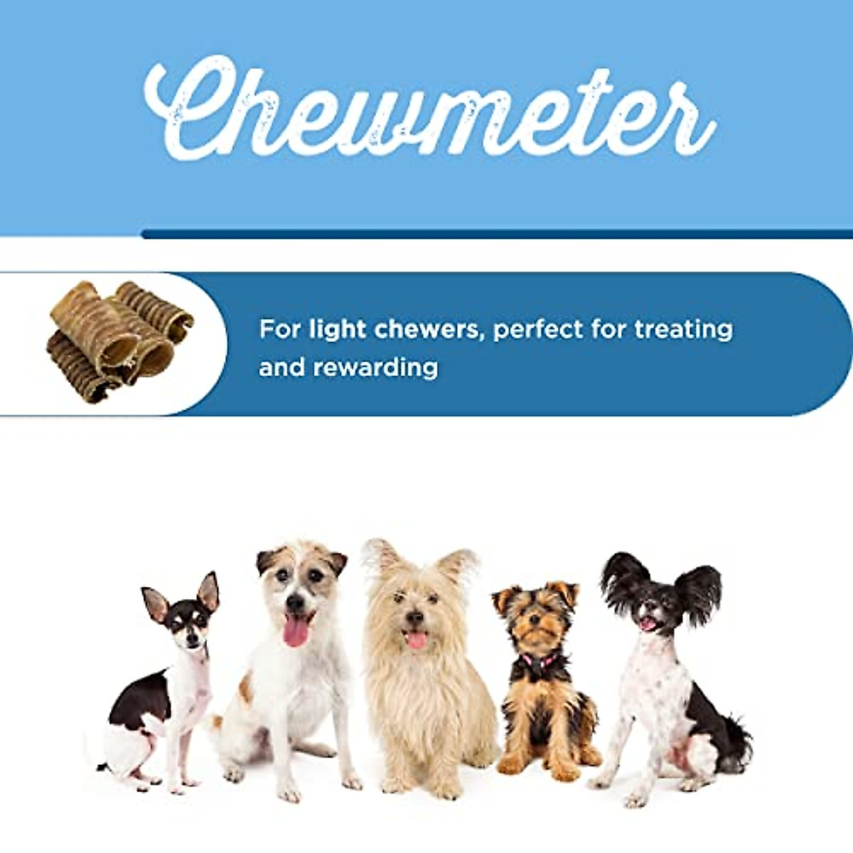 Best Bully Sticks Premium 3 Inch Beef Trachea Dog Chews (50 Pack) - All-Natural, Grain-Free, 100% Beef, Single-Ingredient Dog Treat Chew - Promotes Dental Health