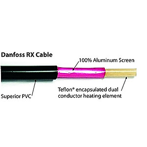 Danfoss 088L3511 LX 265' 120V Heavy Duty Roof and Gutter De-Icing Cable W/ Plug