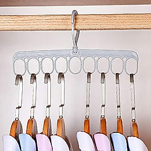 Multi-use Clothes Hanger Plastic Home Excellent Clamping Organizer Hanger for Wardrobe