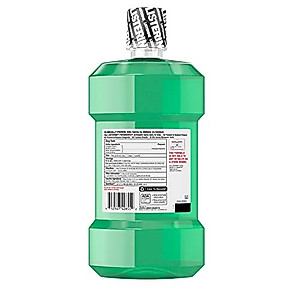 Listerine Freshburst Antiseptic Mouthwash with Germ-Killing Oral Care Formula to Fight Bad Breath, Plaque and Gingivitis, 1.5 L