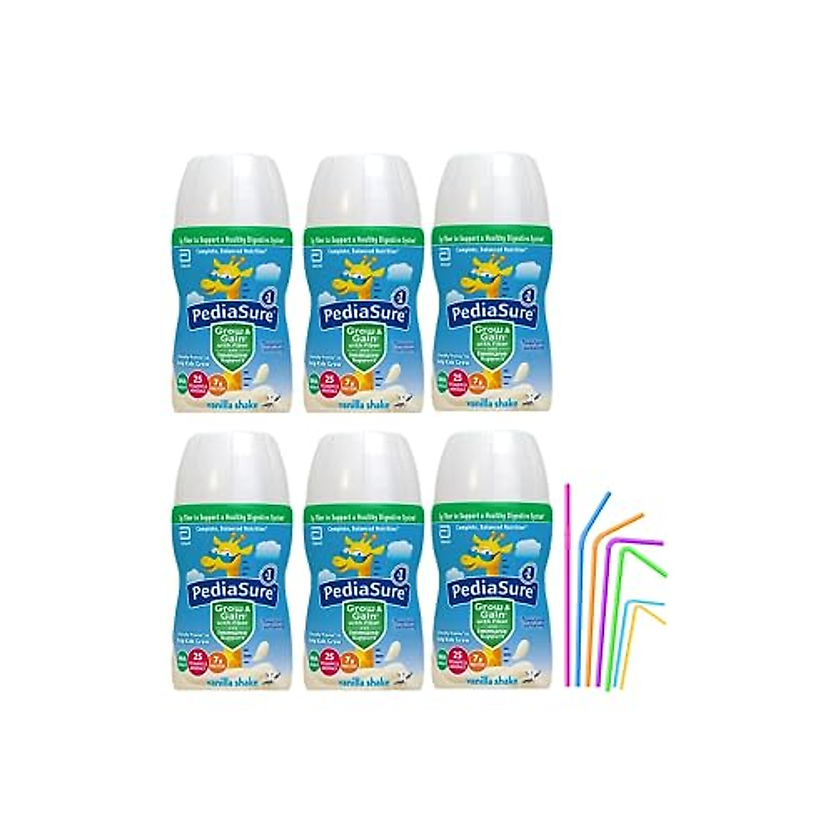 Pedia Sure Immune Support Kids Protein Vanilla with fiber (8fl oz 6 pack)