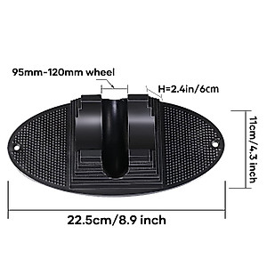 VOKUL Scooter Stand Parking Kick Scooter Holder Stand fit Most Scooters for 95mm -125mm Scooter Wheels - Multiple Scooters, Stable Base,Organize Scooters, Works Perfect