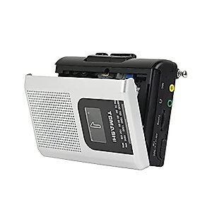 TOMASHI Cassette Player Walkman Tape Recorder FM AM Radio with Built-in Speaker,Microphone F-318B