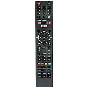 New 845-058-03B03 Remote Control fit for Element Smart LED TV E2SW3918 E4SFC5017 E4SFT551 E4SJ5516H E4ST4316H ELSFS422 ELSJ5517 ELST3216H ELST4017 ELST4316S with Vudu Pandora YouTube Netflix Keys