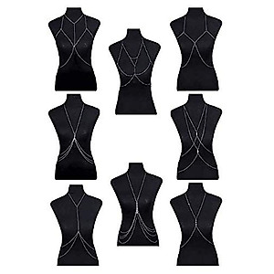 FIBO STEEL Body Chain Jewelry for Women Bikini Belly Chain Necklace