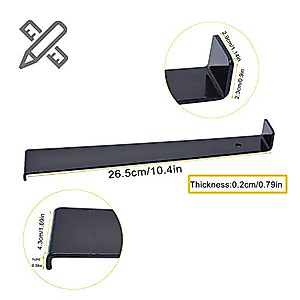 265mm Pull Bar for Laminate Plank, Vinyl Plank Flooring and Wood Flooring Installation Tool（10.4in) (10.4inch, 1)