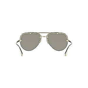 Versace VE2231 Sunglasses - (12526G) Pale Gold/Light Gray Mirror Silver - 60mm