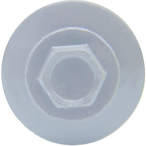 Metal ROOFING SCREWS: (250)12 x 2" BRITE WHITE Hex ReGrip Sheet Metal Roof Screw. Sharp Point metal to wood siding screws. 5/8" EPDM washer.