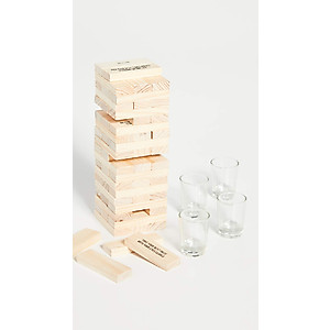 Two's Company Chill Out Stumbling Blocks Game with a Twist in Gift Box