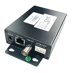 HDView Convert Analog Cameras to IP Cameras, PoE Realtime Encoder Converter Adapter, DVS, Support 4MP AHD 2MP TVI/AHD Cameras