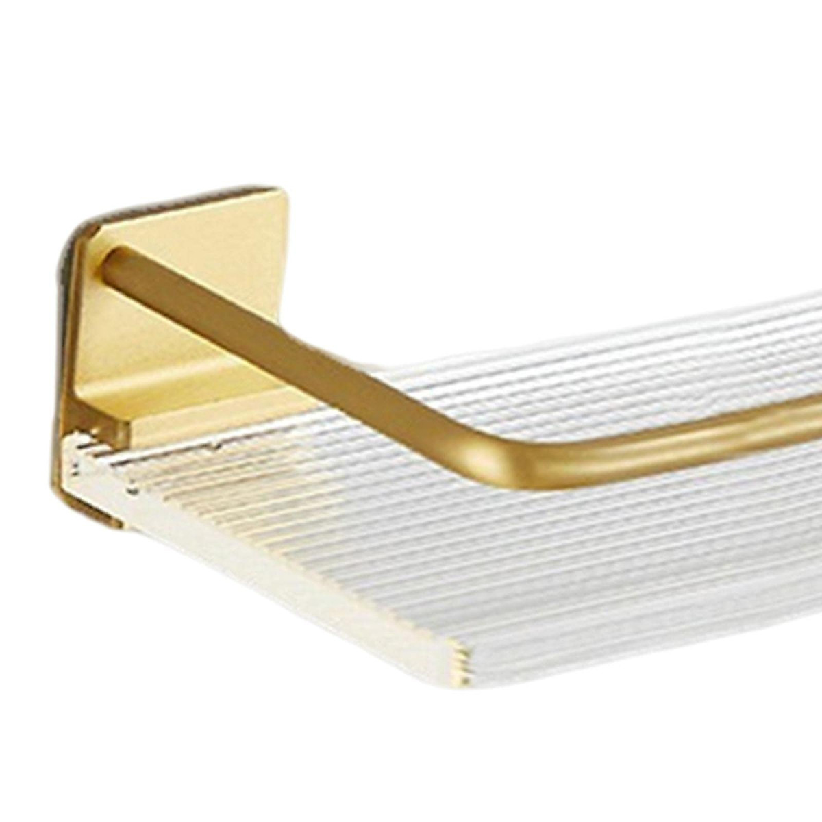 ＡＷＨＡＯ Bathroom Floating Shelf Acrylic Wall Shelf Bathroom Shelf Holder for Bathroom Bedroom, 30cm