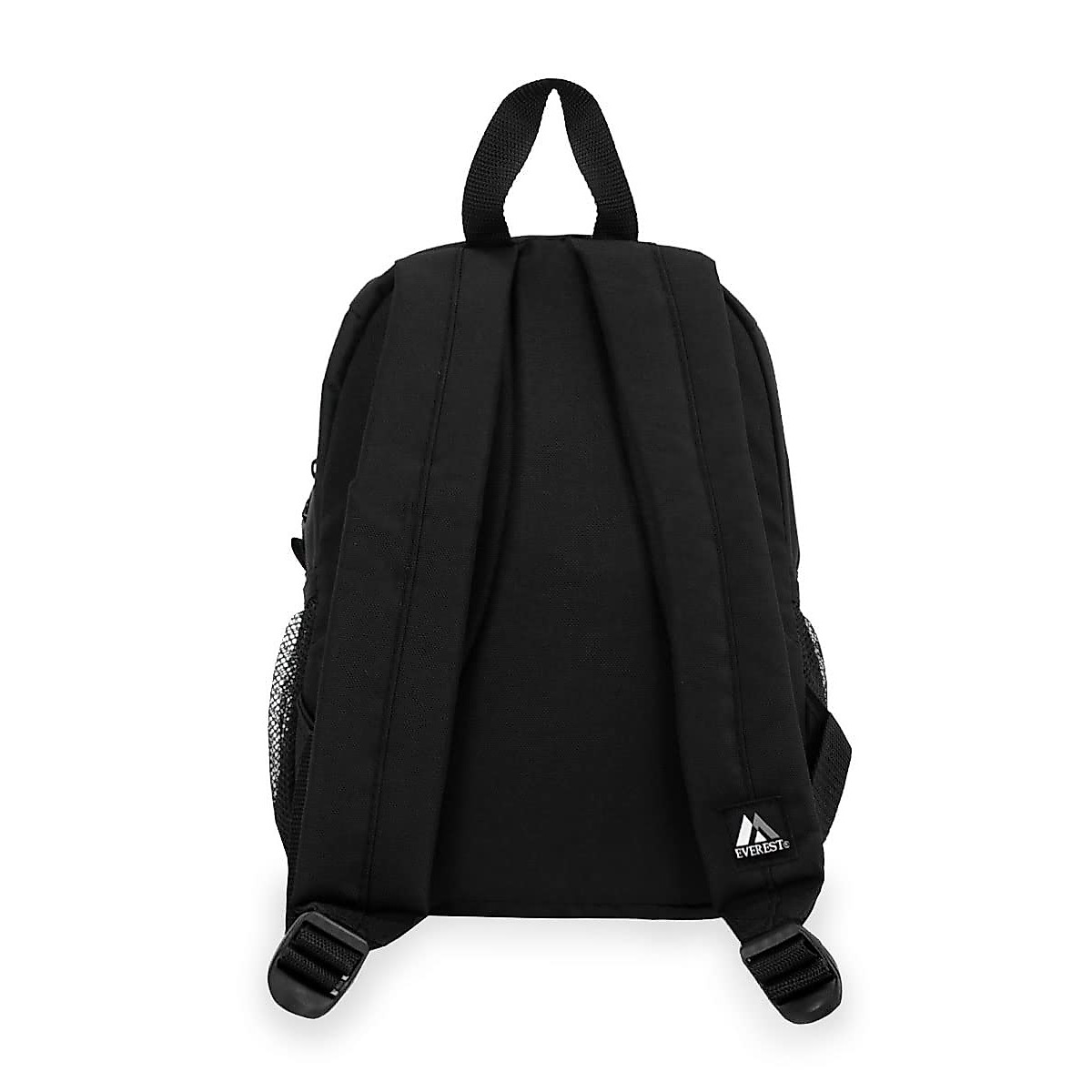 Everest Deluxe Small Backpack, Black, One Size