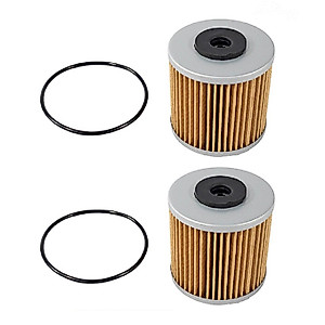 Eopzol 71943 Transmission Filter Fits for Scag Hydro Gear Gravely 21548300 5101987X2 HG71943 Hydraulic Filter, 2-Pack