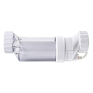 BLUE WORKS Saltwater Pool System Salt Pool - up to 40,000 Gallons Pool, Salt Chlorine Generator for Inground Pool, 2 Year USA Warranty, Clear