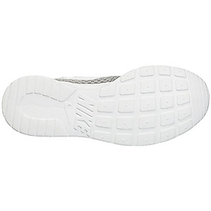Nike Women's Tanjun Grey Wolf Grey White Running Shoe 7.5