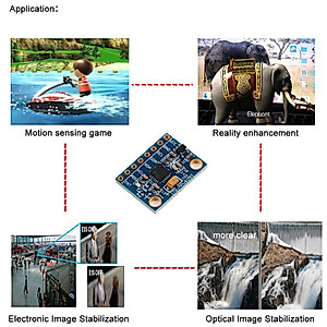 Gy-521 MPU-6050 MPU6050 Module 3 Axis Analog Gyro Sensors+ 3 Axis Accelerometer Module