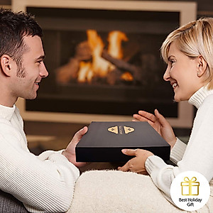 Velanio Cashmere Cashmere Knitted Poncho 100% Mongolian Cashmere Dress Topper for Women Wrap [Gift Box] Ivory