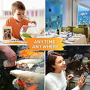 Vpoint Brine Shrimp Eggs – Artemia Cysts of 90% Hatch Rate – Aquatic Foods Baby & Fry Foods - Great Live Fish Food for Freshwater Fish, Saltwater Fish, Fry, etc. (0.25 oz)