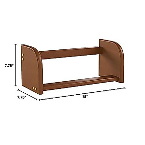 Catskill Craftsmen Tabletop Book Rack, Walnut Stain