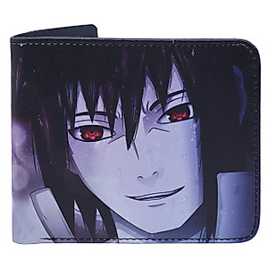 Amatensu Anime Characters Akatsuki wallet Uchiha Itachi wallet Uchiha Sasuke wallet Uchiha Madara wallet Kakashi wallet E