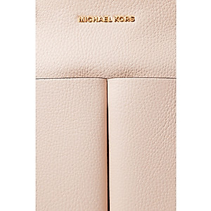 Michael Kors Bedford Medium Top Zip Pocket Tote Soft Pink 1 One Size