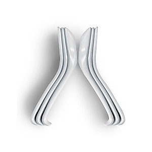 KCHEX Asian Soup Spoons Melamine Soup Spoon Asian Japanese Spoons Soup China Soup Spoon Soup Spoons Ramen Ramen Soup Spoon 6 PCS Set Miso Soup Spoons Japan Soup Spoon