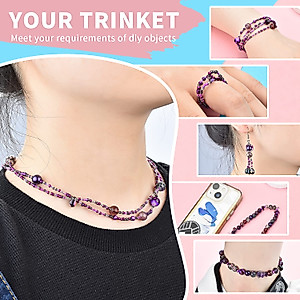 900pcs Glass Craft Beads for Bracelet Making Kit, Include Assorted Round/Bicone/Seed/Rock Beads and Teardrop Pendant for Jewelry Making, Necklace, Art, Designer Charms