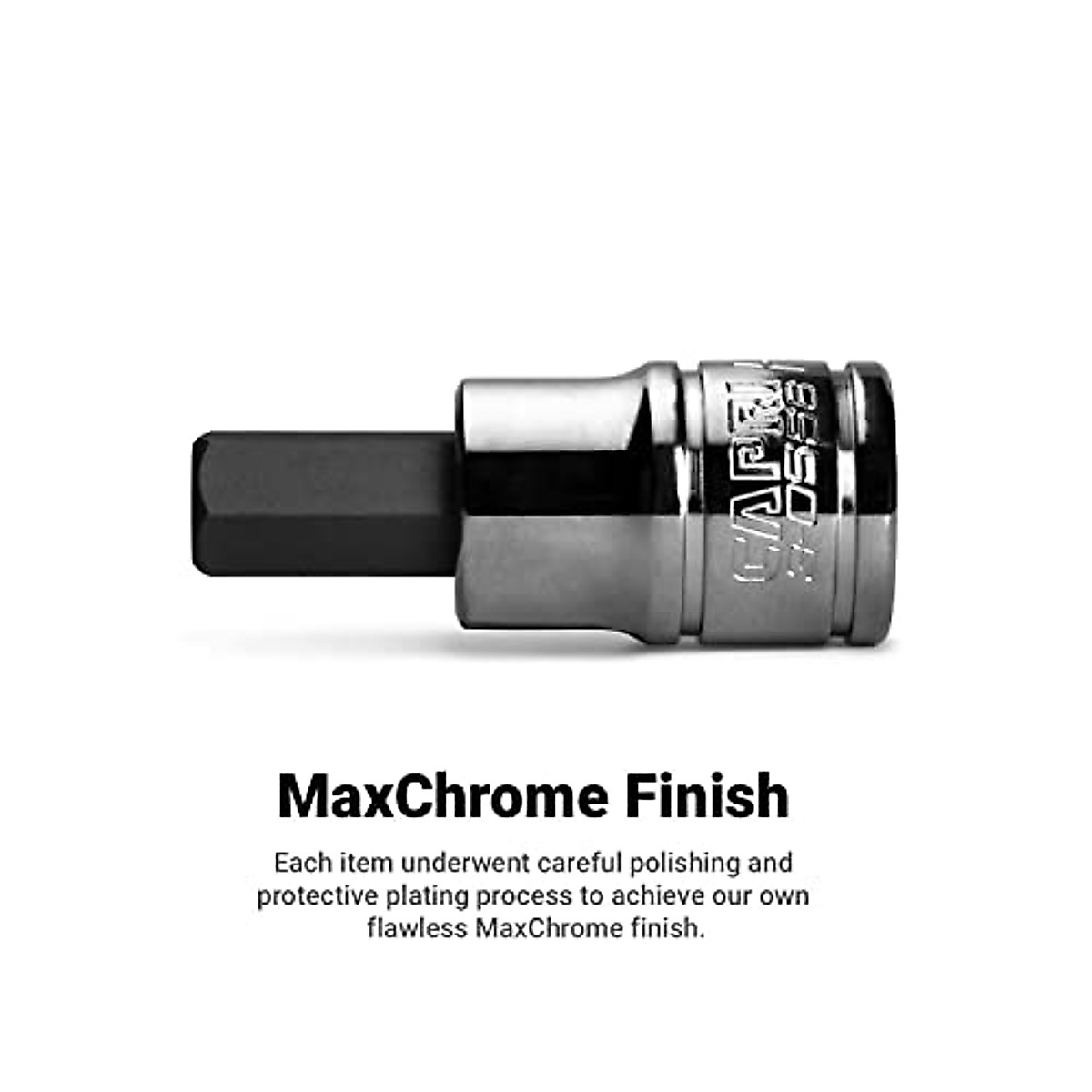 Capri Tools 3-0556 3/8-Inch Hex Bit Socket, 3/8-Inch Drive, SAE