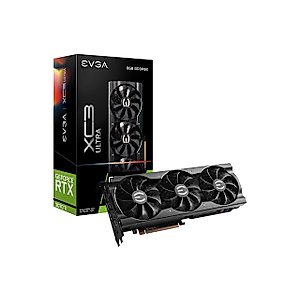 EVGA GeForce RTX 3070 Ti XC3 Ultra Gaming, 08G-P5-3785-KL, 8GB GDDR6X, iCX3 Cooling, ARGB LED, Metal Backplate