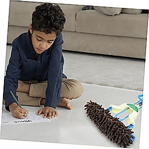 Healeved 10pcs Mop Head Cover Floor Mops Cleaning Mops Household Cleaner Dust Duster Slippers Mop Cover Lazy Mop Slippers Foot Cover for Floor Polishing Mop Slipper Shoes Cover Dust Mop