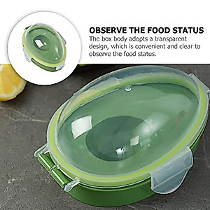 OSALADI Avocado Keeper Avocado Storage Saver Holder Fruit Container Seal Organizer to Keep Your Avocados Fresh for Days