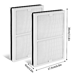 I clean Replacement Idylis Air Purifier Filters C,2 HEPA Filters&4 Carbon Filters Set Compatible with Idylis Air Purifiers IAP-10-200, IAP-10-280, Model # IAF-H-100C