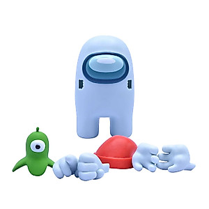 Just Toys LLC Among Us Action Figure - White w/Martian