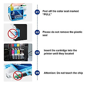 DOUBLE D LC3029 XXL Compatible Replacement for Brother LC3029 LC3029XXL Ink Cartridges for MFC-J5830DW MFC-J5830DWXL MFC-J5930DW MFC-J6535DW MFC-J6535DWXL MFC-J6935DW (2Black,2Cyan,2Magenta,2Yellow)