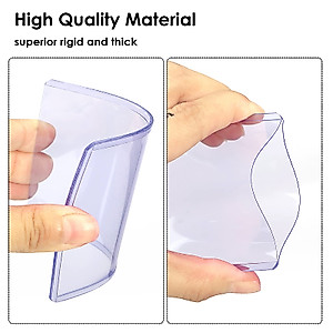 CampFENSE 3" x 4" Trading Card Top Loader, Clear Card Sleeves for TCG Cards (25 Count), Hard Plastic Top Loader Card Holders Fits YGO, MTG, Baseball Football Card