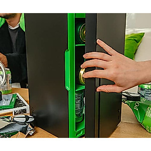 Xbox Series X Replica Mini Fridge Thermoelectric Cooler, 10 Liters