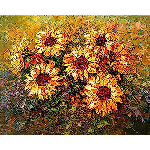 Petals of Joy, Limited Edition, Signed And Numbered Print By Andre Dluhos