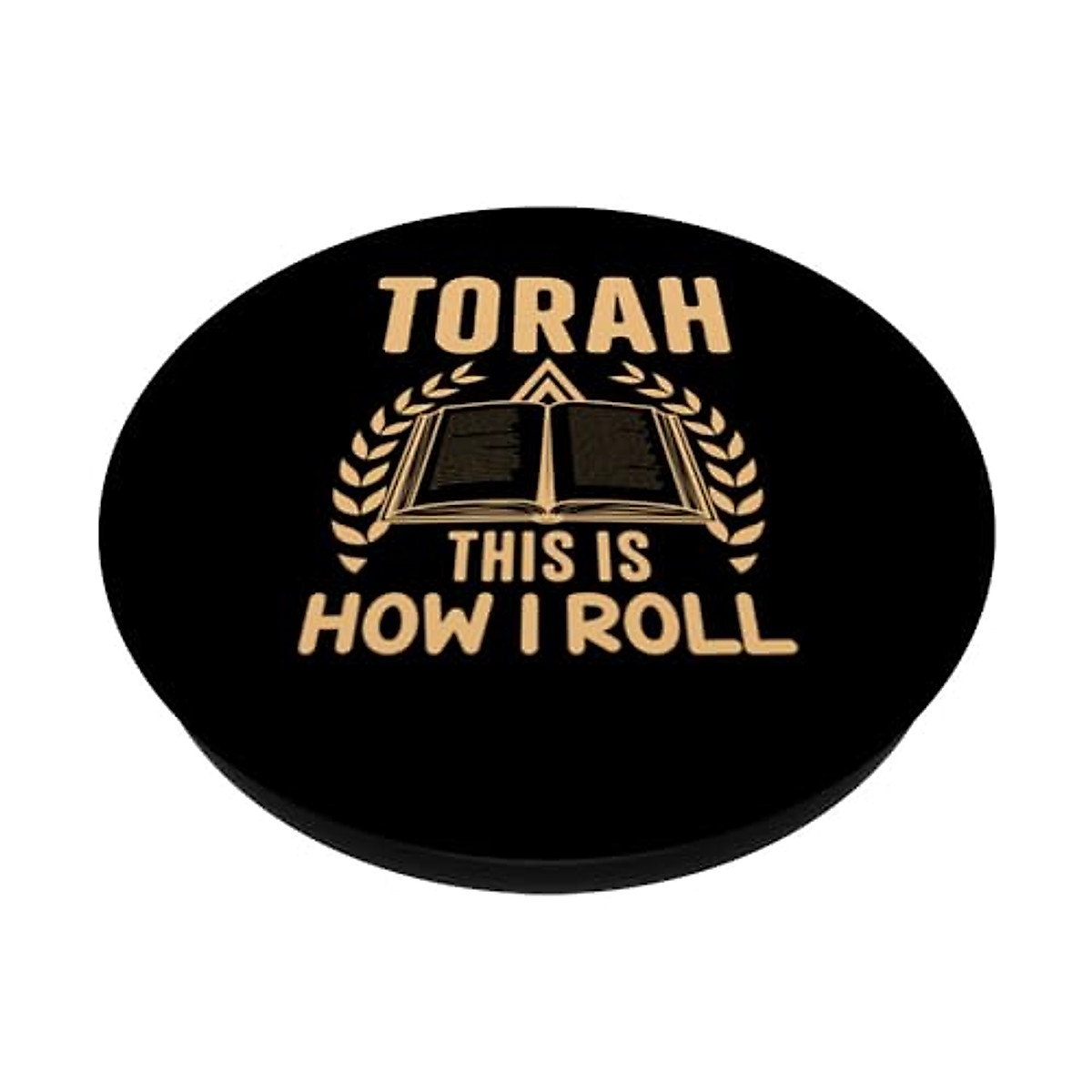 Simchat Torah Scroll This Is How I Roll Bar Bat Mitzvah Gift PopSockets Standard PopGrip